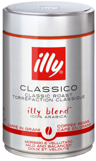 illy grani » illy Classico | Tostatura media 100% Caffè Arabica