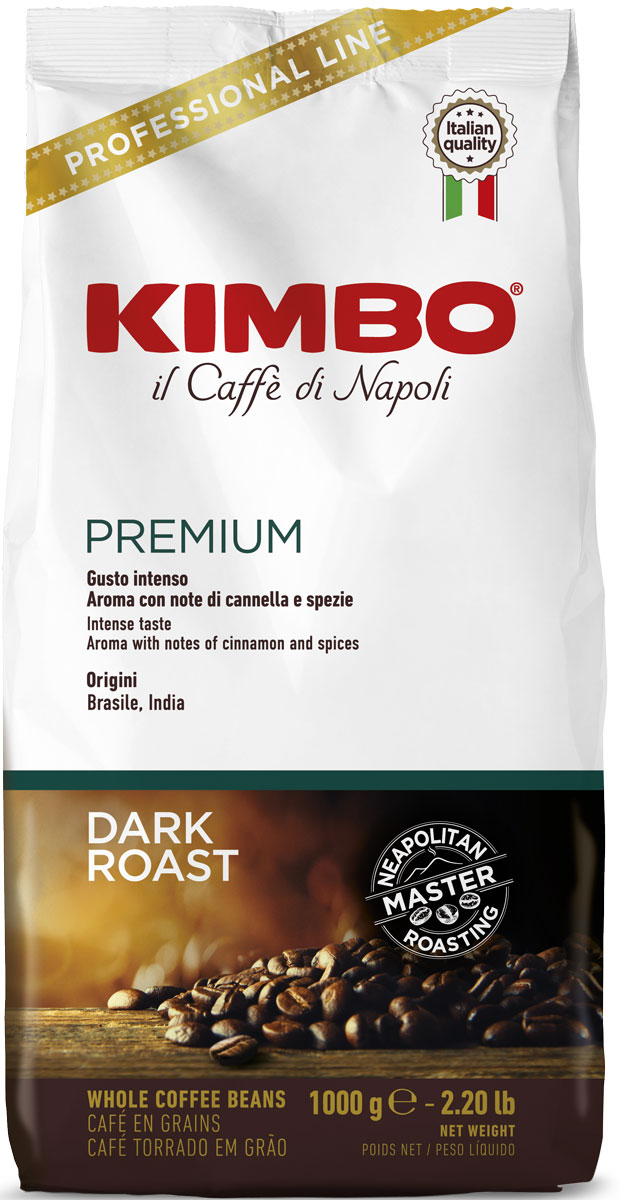 Kimbo Espresso Bar Premium » Caffè napoletano tostato scuro